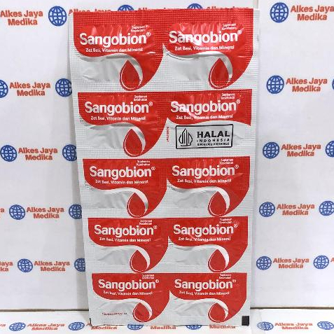 Jual Sangobion Isi 10 Kapsul - Vitamin Penambah Darah | Shopee Indonesia