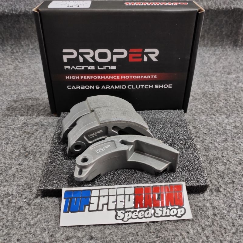 Jual KAMPAS GANDA PROPER KARBON BUAT BEAT ESP / SCOOPY ESP / VARIO 110 ...
