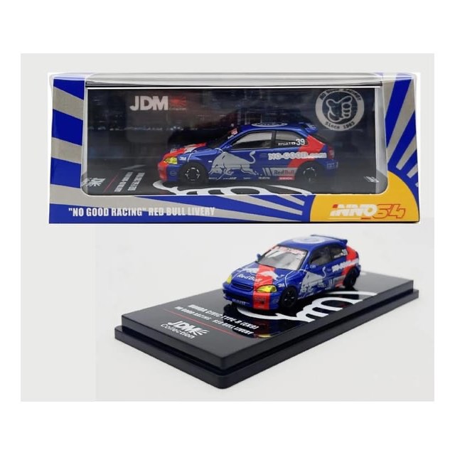 Jual INNO64-HONDA CIVIC TYPE-R NO GOOD RACING RED BULL LIVERY | Shopee ...