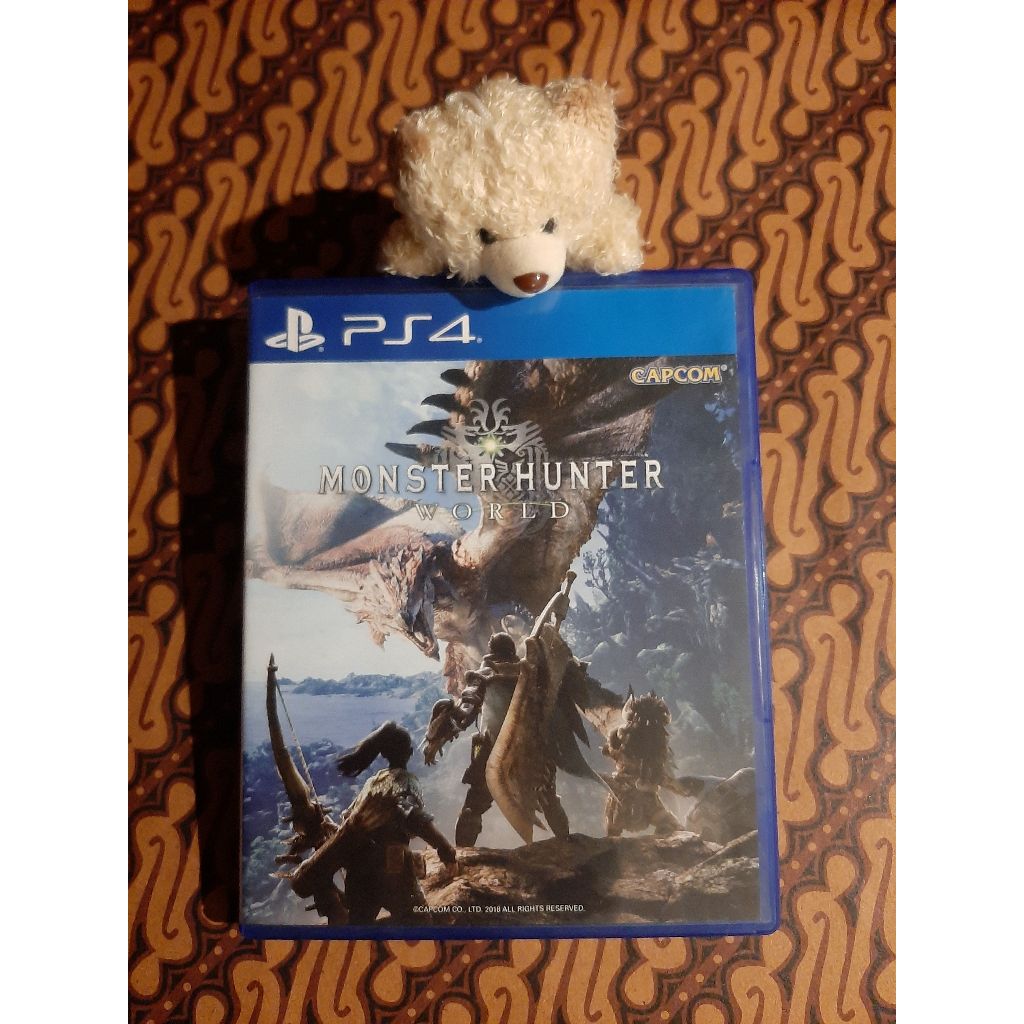Jual BD PS4 Kaset PS4 Monster Hunter World | Shopee Indonesia