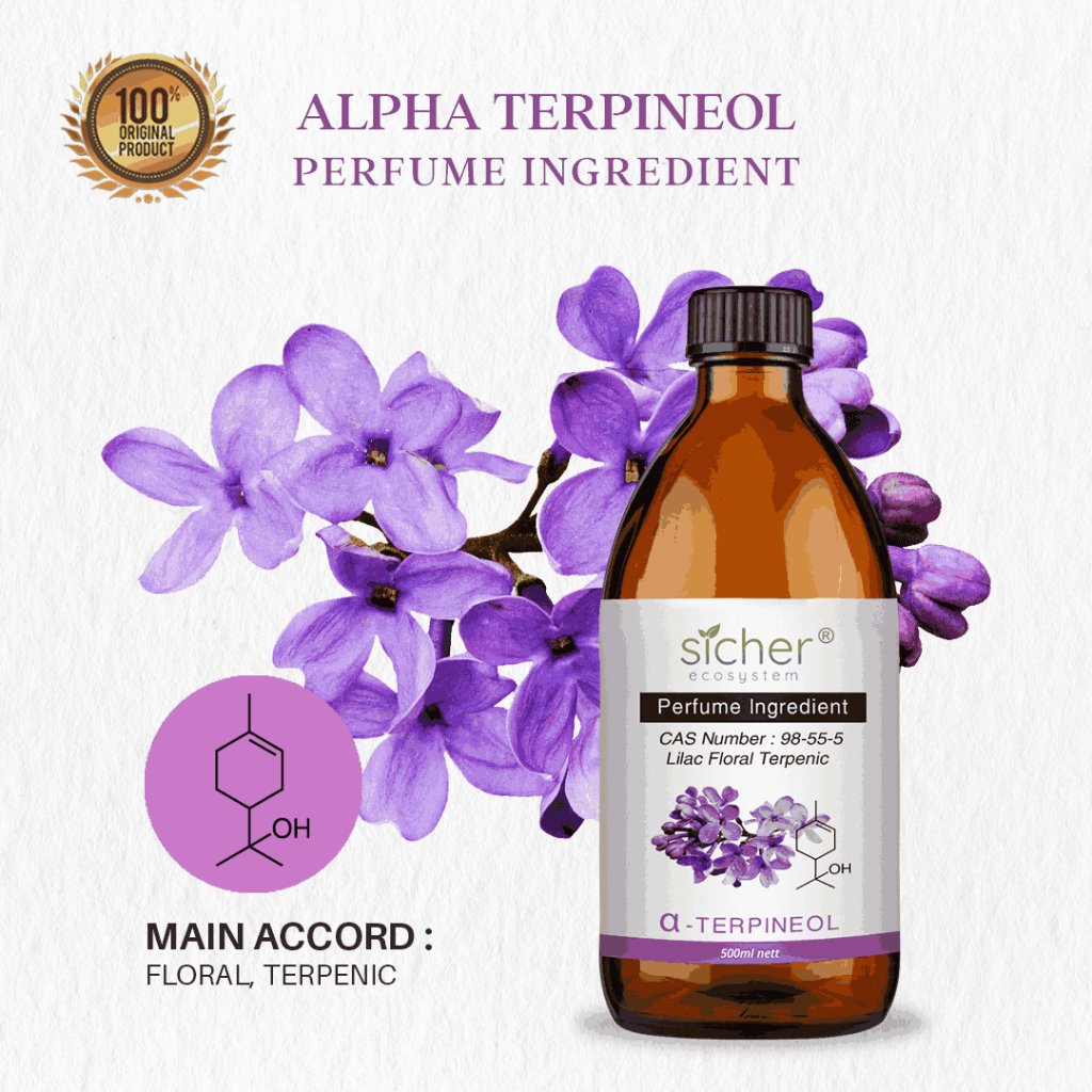 Jual Sicher Natural Isolate Oil (Perfume Ingredient / RAW Material) Alpha Terpineol 500ml ...