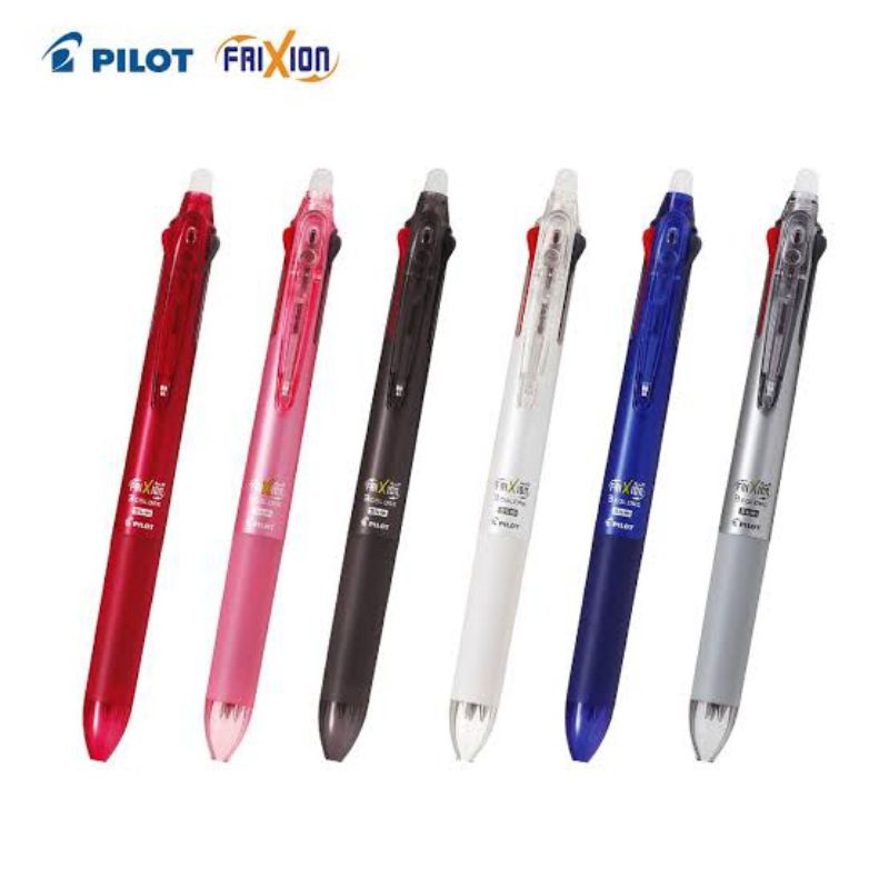 Jual PILOT Frixion 3 in 1 LKFBS-60EF Slim 0.5mm/ Pulpen Frixion 3 Warna ...