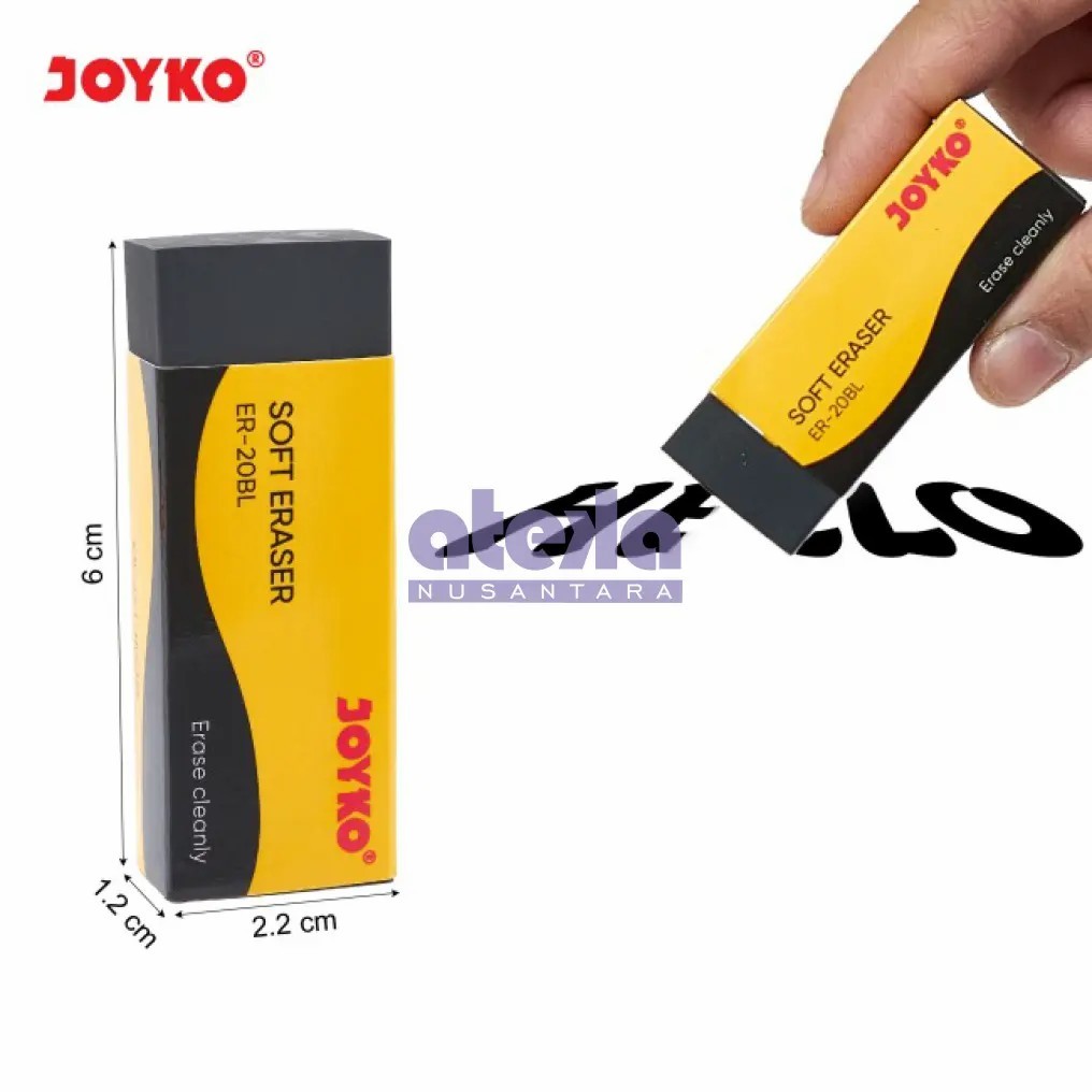 Jual Penghapus Joyko Besar Hitam - Penghapus Karet 20BL-HITAM | Shopee ...