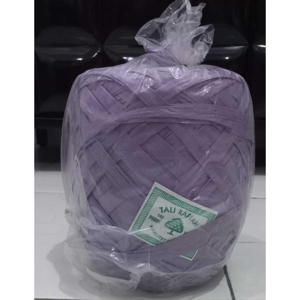 Jual Tali Rafia Warna Ungu (1 kg) | Shopee Indonesia