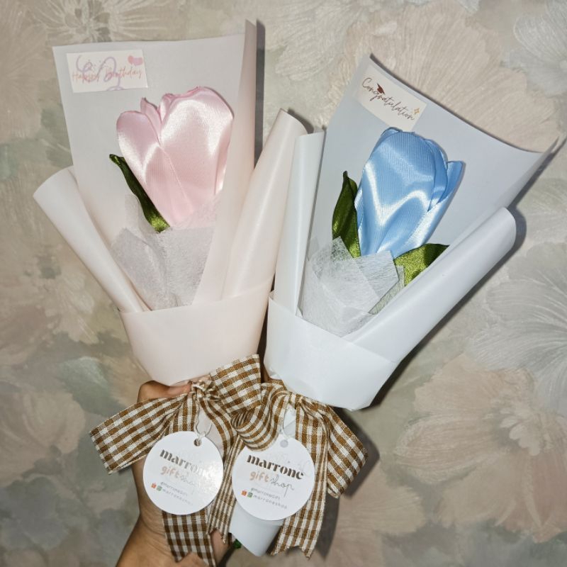 Jual Single Tulip Buket Bunga Wisuda Ucapan Kado Ulang Tahun Hadiah ...