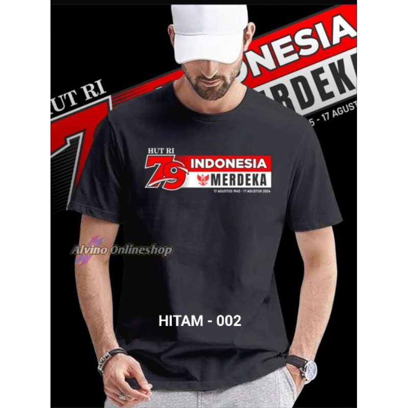 Jual ( 100RB GET 7 PCS) KAOS KEMERDEKAAN HUT 79Th / KAOS 17 AGUSTUS ...