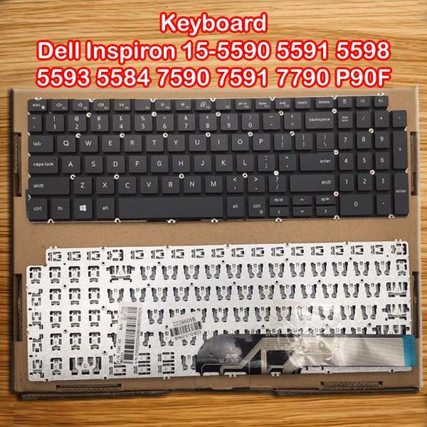 Jual Keyboard laptop Dell Inspiron 15-5590 5591 5598 5593 5584 7590 ...