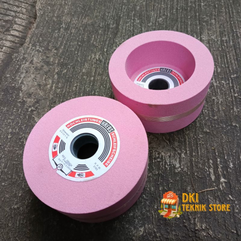 Jual Krebs Batu Gerinda Mangkok 6 Inch 6 x 3 x 1 1/4 Inch Mata Gerinda ...