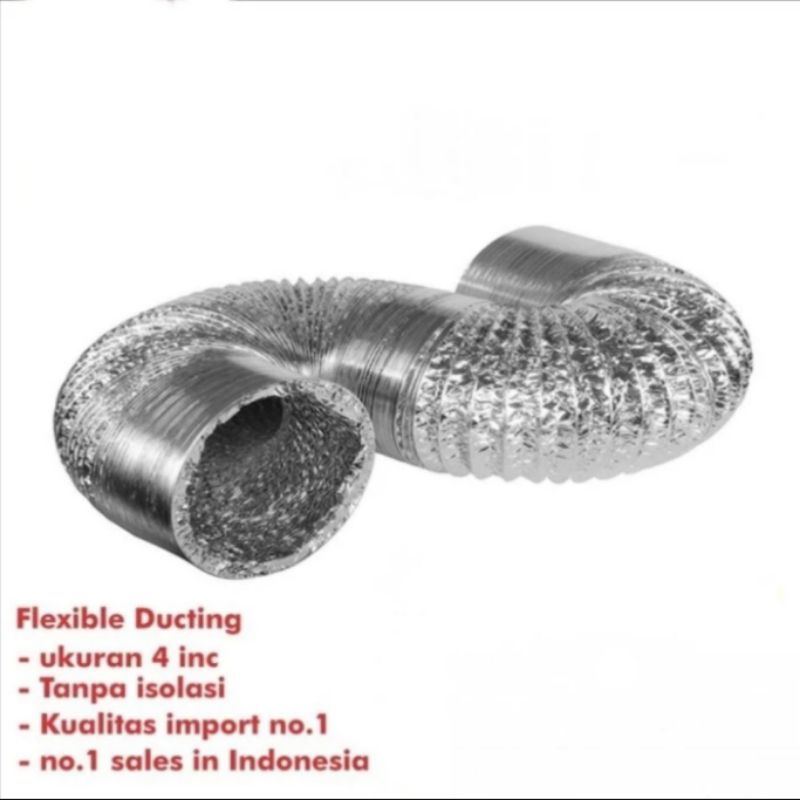 Jual Flexible cooker hood & exhaust 4" / pipa pembuangan hood & exhaust ...