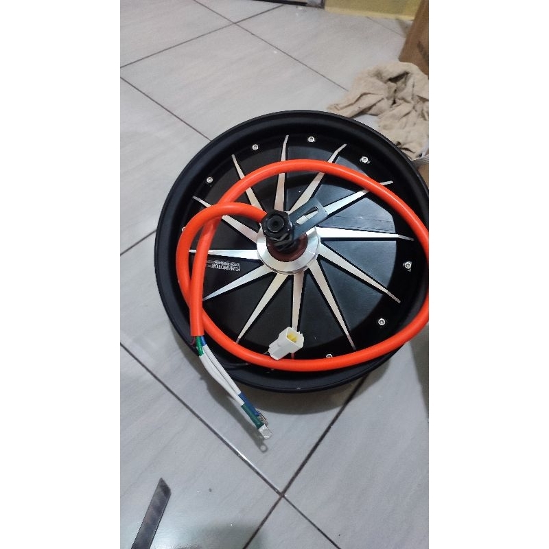 Jual paket motor listrik 12" 3000w + votol em150 + mcb 150A ...