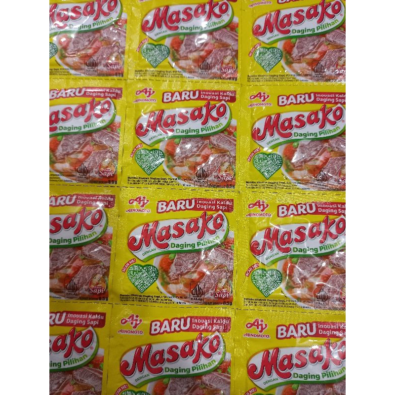 Jual Masako rasa Sapi 1 renceng isi 12 sachet | Shopee Indonesia