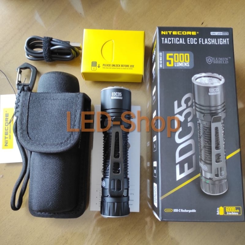 Jual Nitecore EDC35 5000 Lumens | Shopee Indonesia