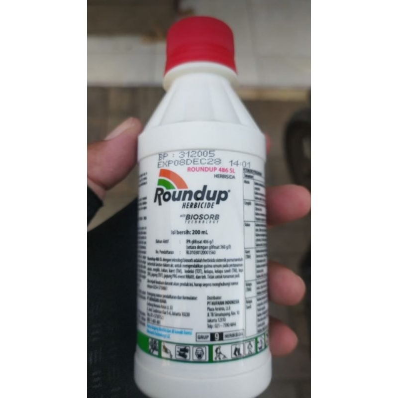 Jual Roundup pembasmi rumput 200 ml | Shopee Indonesia