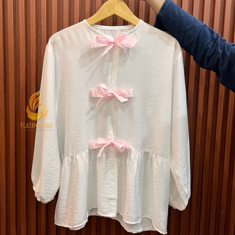 Jual Dara Blouse Pita Jumbo Size M L XL XXL Pixie - Atasan Wanita Pita ...