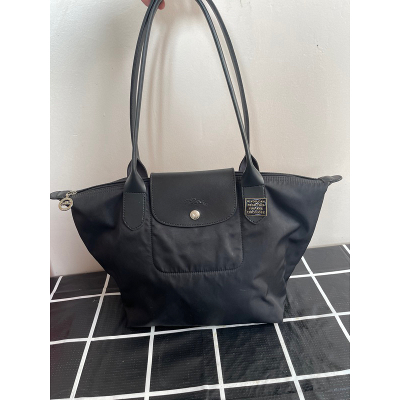 Jual Tas tote lc planetes warna full black | Shopee Indonesia
