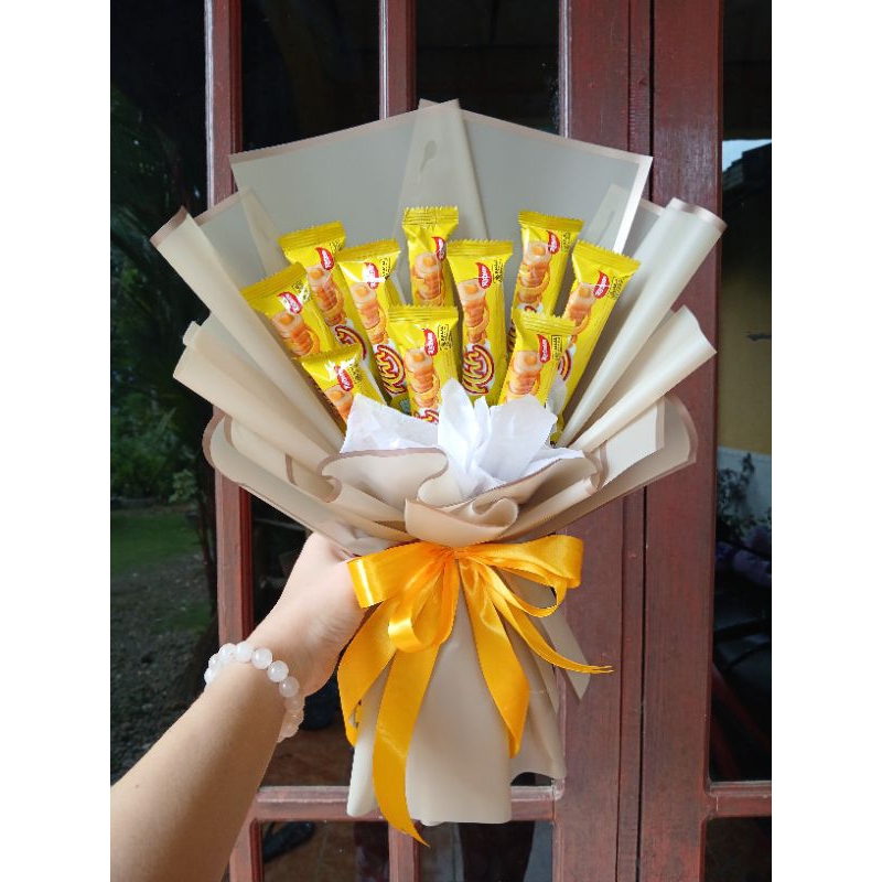 Jual BUKET SNACK AH ISI 10 (TERMASUK JASA PACKING BOX DAN PLASTIK ...