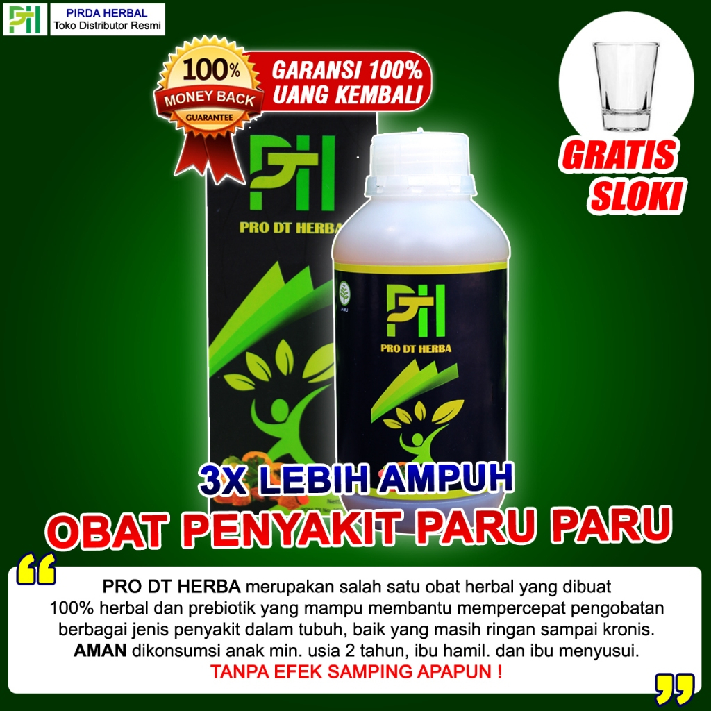 Jual Obat Paru paru Sesak Nafas Original Paling ampuh Isi 300 ML PRO DT ...