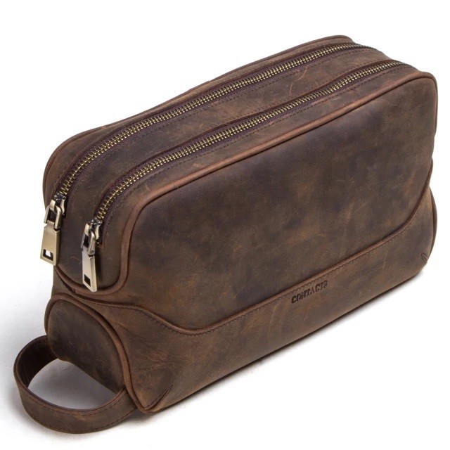 Jual Tas Tangan Pouch Kulit Sapi Asli Vintage Pria Executive | Shopee ...
