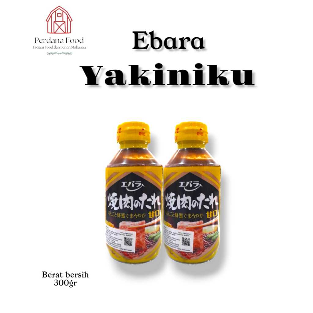 Jual Ebara Yakiniku No Tare Mild 300gr/ Ebara Saus Yakiniku Rasa Manis ...