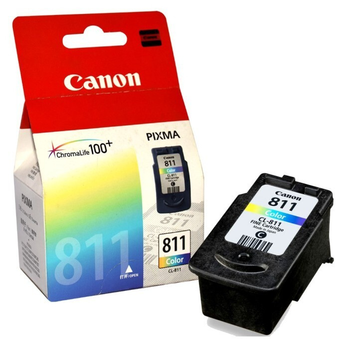 Jual Canon CL811 CL-811 Original Cartridge Tinta iP2770 MP287 MX426 ...