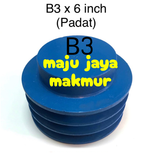 Jual PULLY BESI B3 x 12" inch PADAT FULL ( PULLEY / PULI / POLLY / POLI ...