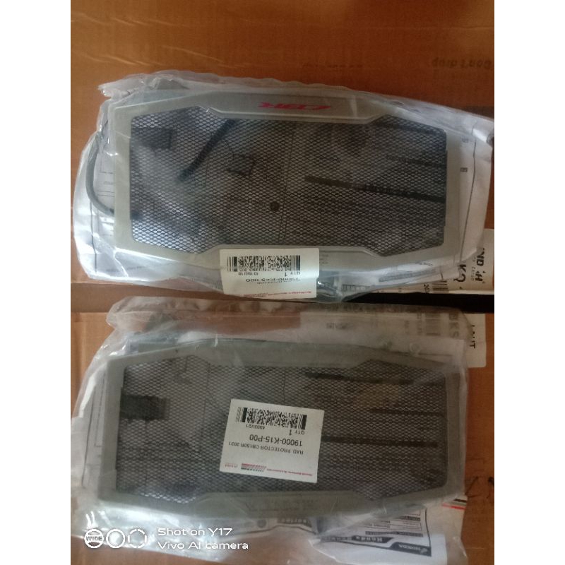 Jual Cover Radiator New CBR150R CB150R Facelift Original Honda | Shopee ...