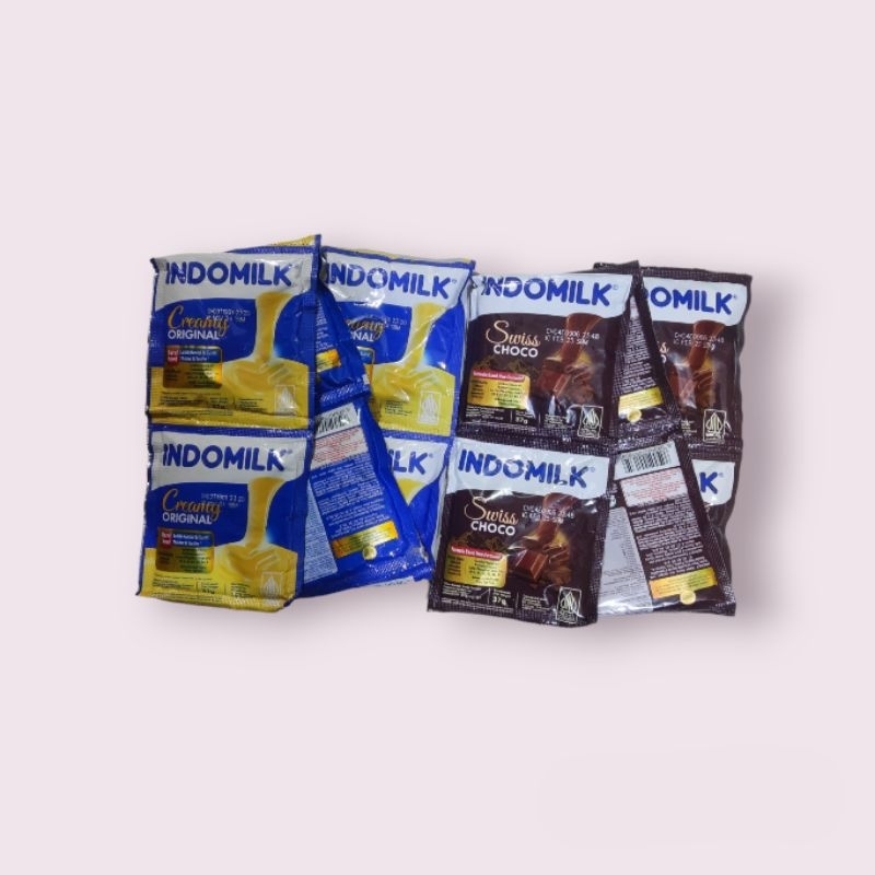 Jual SUSU SACHET INDOMILK 37 gr PER 6 SACHET | Shopee Indonesia