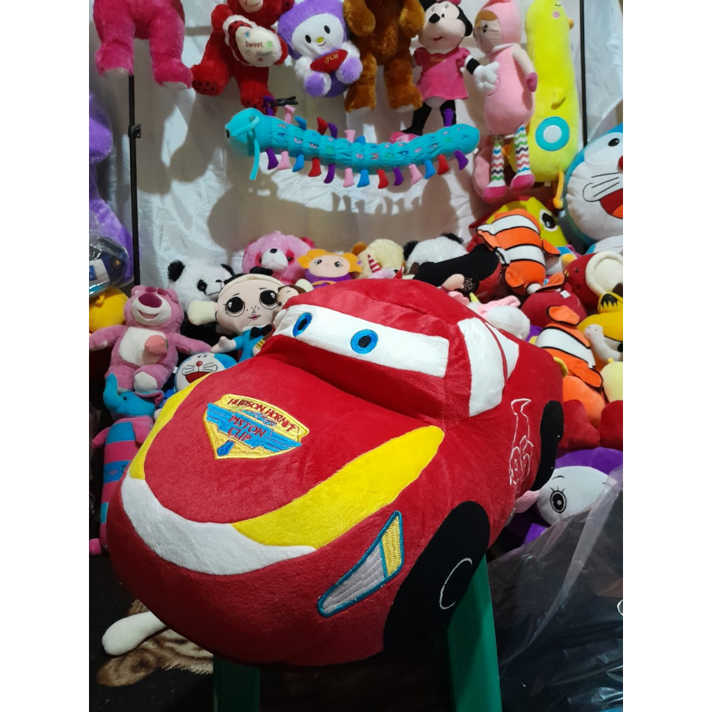 Jual Boneka Mobil Jumbo Cars McQueen dengan Label SNI | Shopee Indonesia
