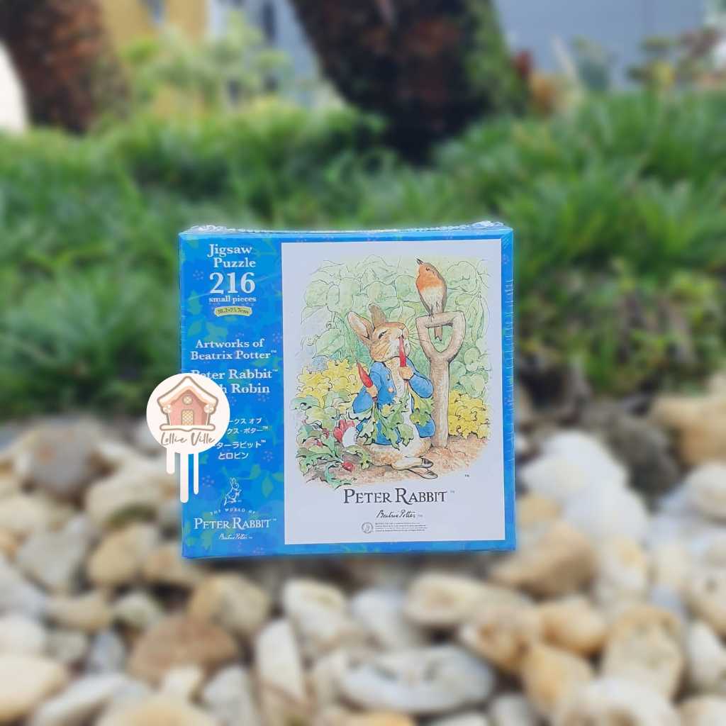 Jual Peter Rabbit with Robin Artworks of Beatrix Potter Puzzle 216pc ...