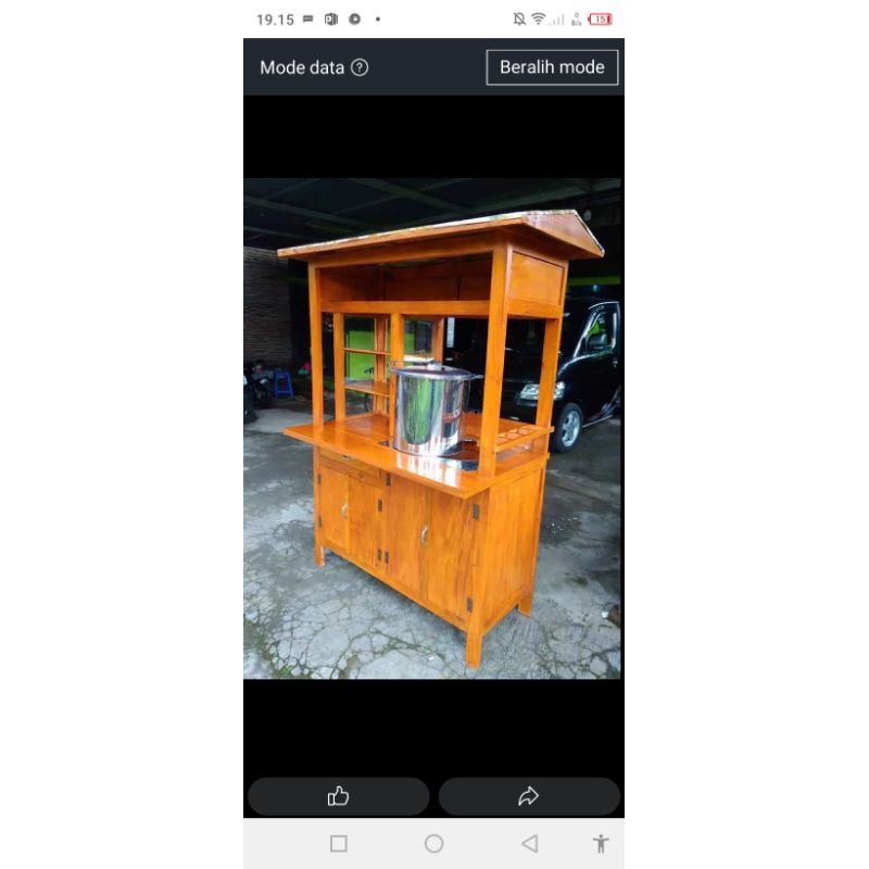 Jual gerobak bakso mini 120cm | Shopee Indonesia