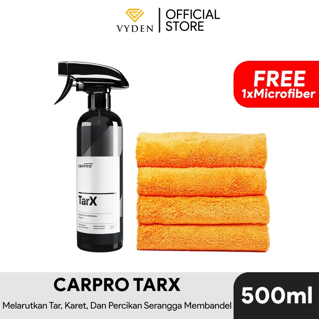 Jual CARPRO Tar X Tar And Adhesive Remover Pembersih Penghilang Noda Aspal Serangga Bekas Lem ...