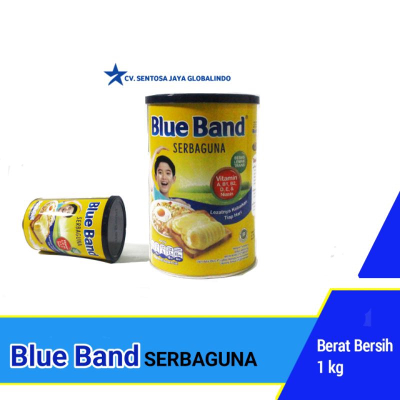 Jual Blueband Margarin Kemasan Kaleng 1kg Dan Tube 250gr | Shopee Indonesia