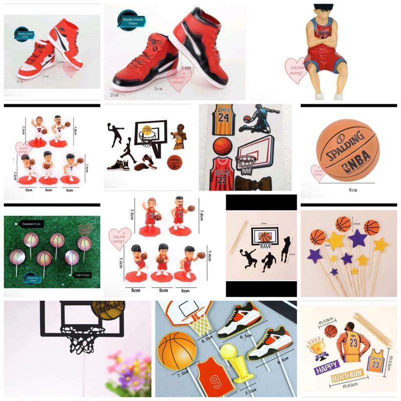 Jual TOPPER bola BASKET/ornamen basket/slinger halloween /slinger hitam ...