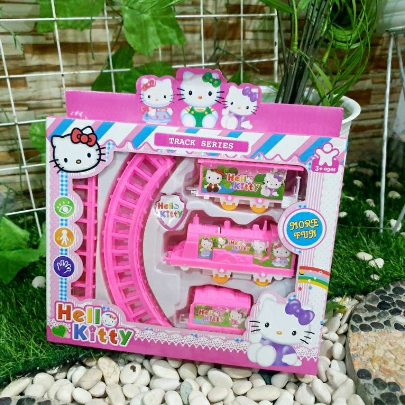Jual MAINAN KERETA API HELLO KITTY - ANAK EDUKASI SET KERETA | Shopee ...