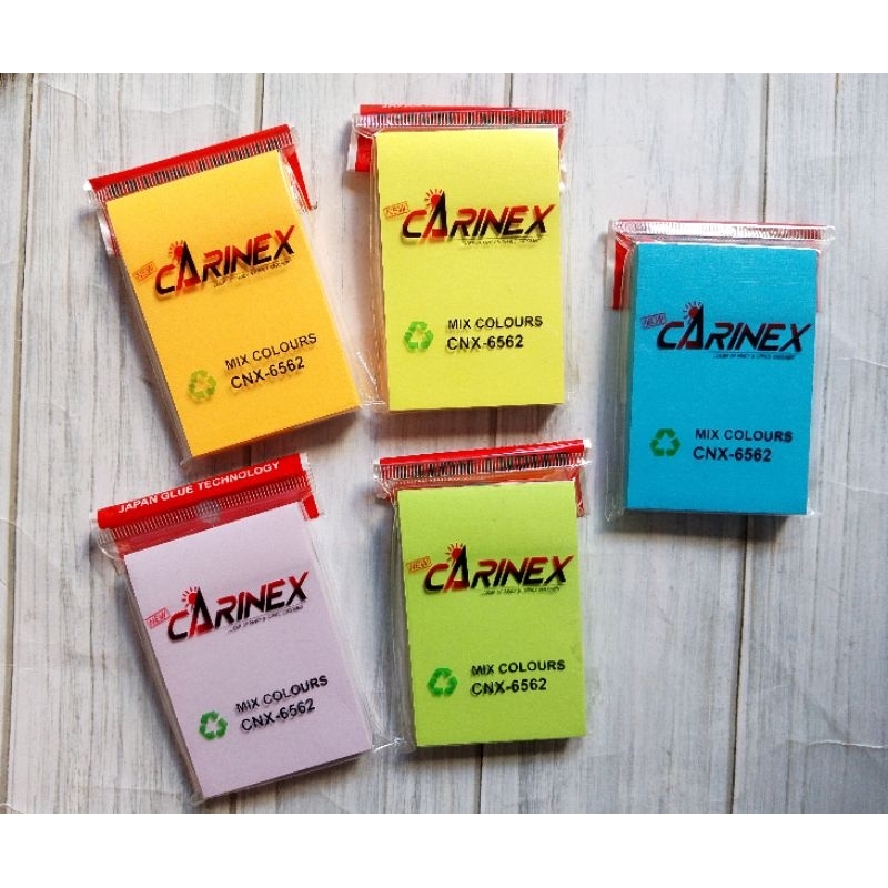 Jual STICKY NOTES CNX-6562 CARINEX ISI 100 LEMBAR UK 5.1X7.6CM | Shopee ...