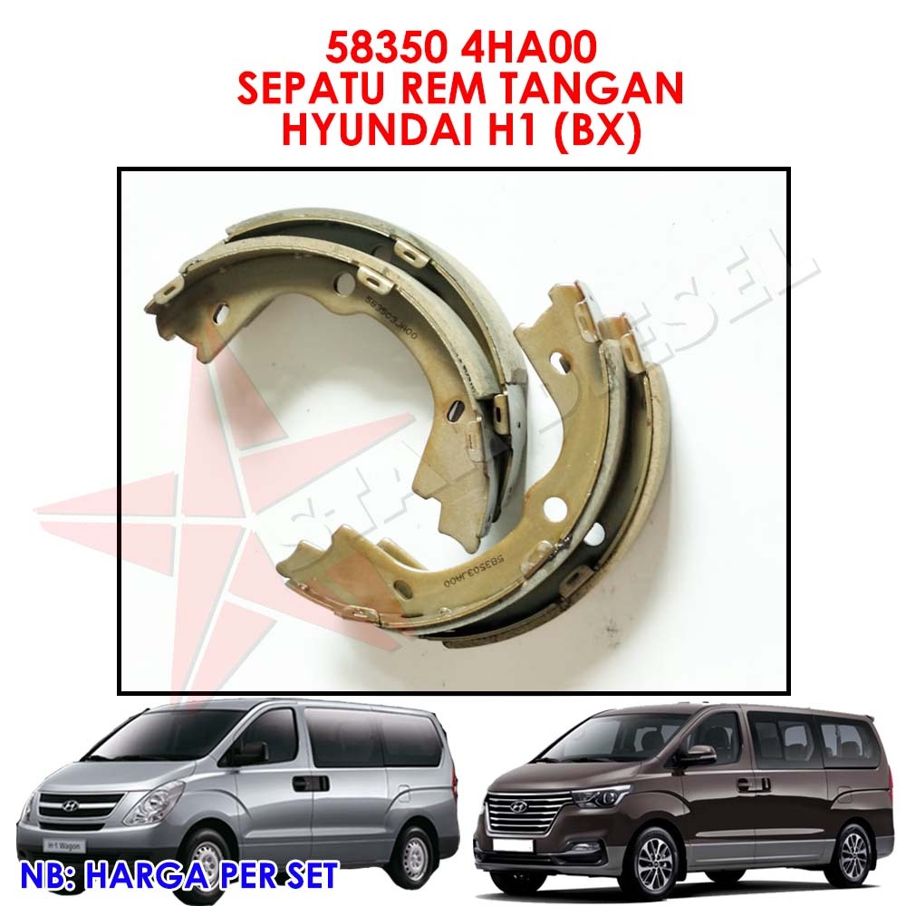 Jual BX MOBIS KANVAS REM TANGAN HYUNDAI H1 STAREX SHOES HAND BRAKE ...