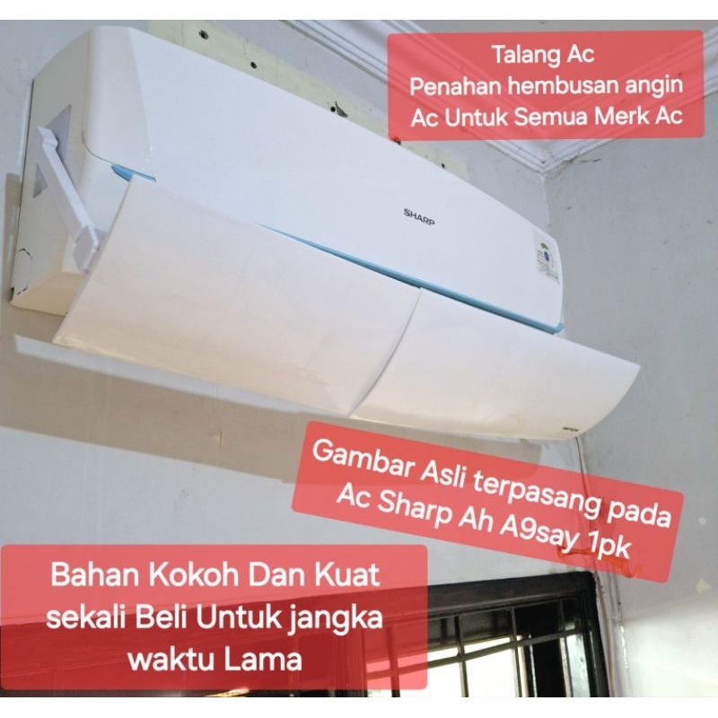 Jual Talang Ac Reflektor Penahan Angin Ac Untuk Semua Merk Ac | Shopee ...