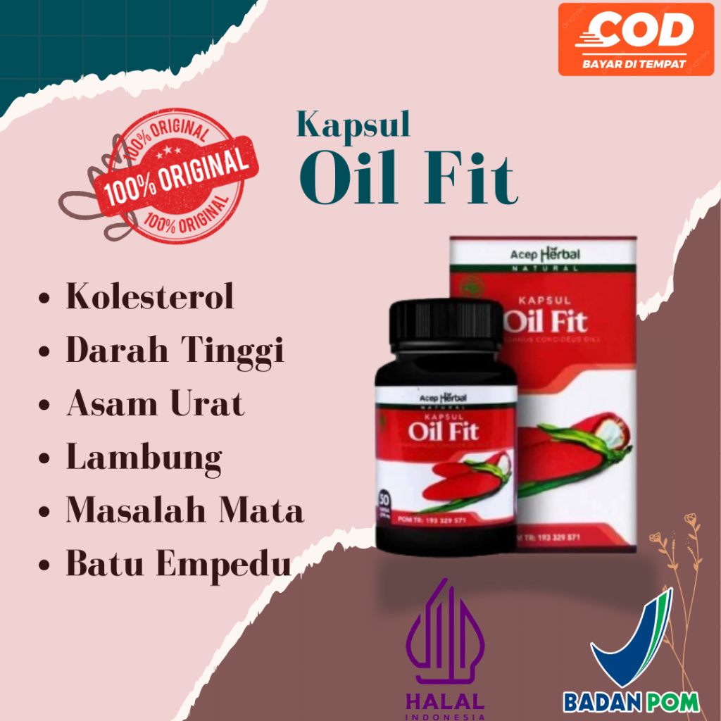 Jual Kapsul Oil Fit Ekstrak Buah Merah Papua Untuk Kesehatan Aman 100% ...