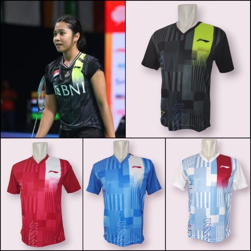 Jual Kaos Bulutangkis Asia Team Championships 2024 Jersey Baju Seragam ...