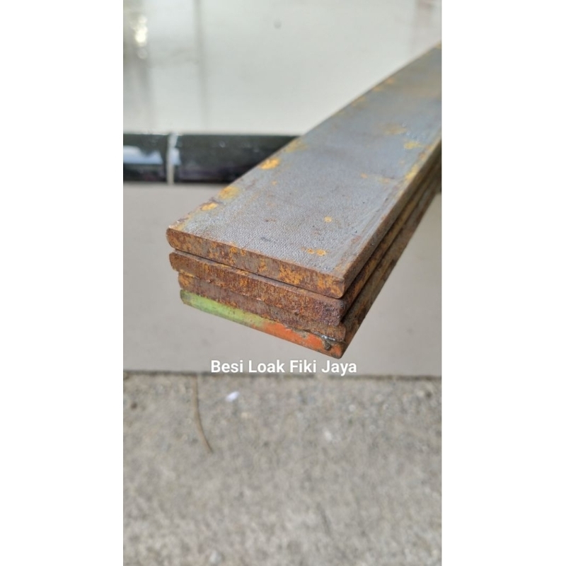 Jual Plat Strip Besi Tebal 5,8mm Lebar 4,3cm Panjang 60cm | Shopee ...