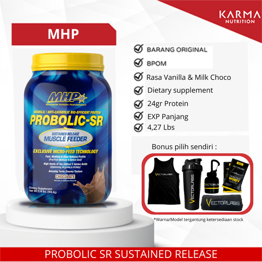 Jual MHP PROBOLIC SR 4 LB PROTEIN SUSTAINED RELEASE PROTEIN ISOLATE ...