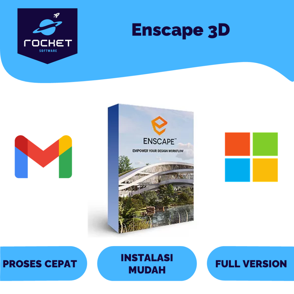Jual Enscape 3D Full Version Aplikasi plugin render Enscape 3D Full ...