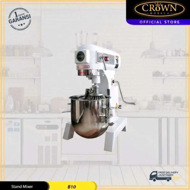 Jual CROWN HORECA B10 Planetary Mixer 10 Liter 450 Watt | Shopee Indonesia
