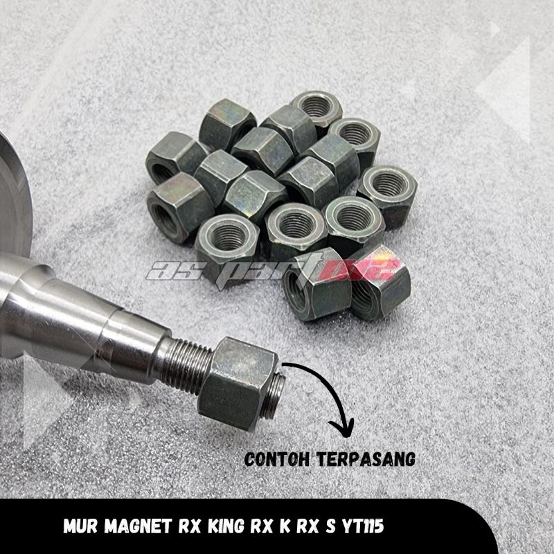 Jual MUR MAGNET MAGNIT RX KING RX S RX K YT115 HITAM | Shopee Indonesia