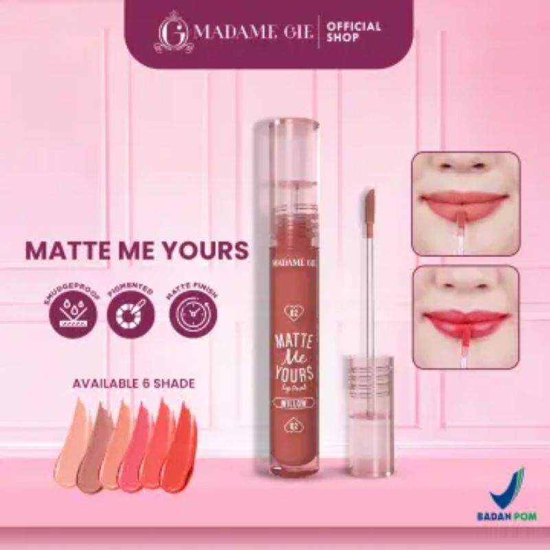 Jual Madame Gie Matte Me Yours | Shopee Indonesia