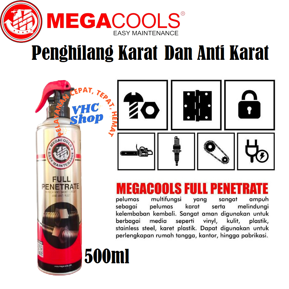 Jual MEGACOOLS FULL PENETRATE Hi-Tech Anti Short Circuit and Anti Rust ...