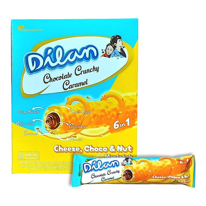 Jual DILAN CRUNCHY Cheese Choco Nut Rasa Topping Martabak | Shopee ...