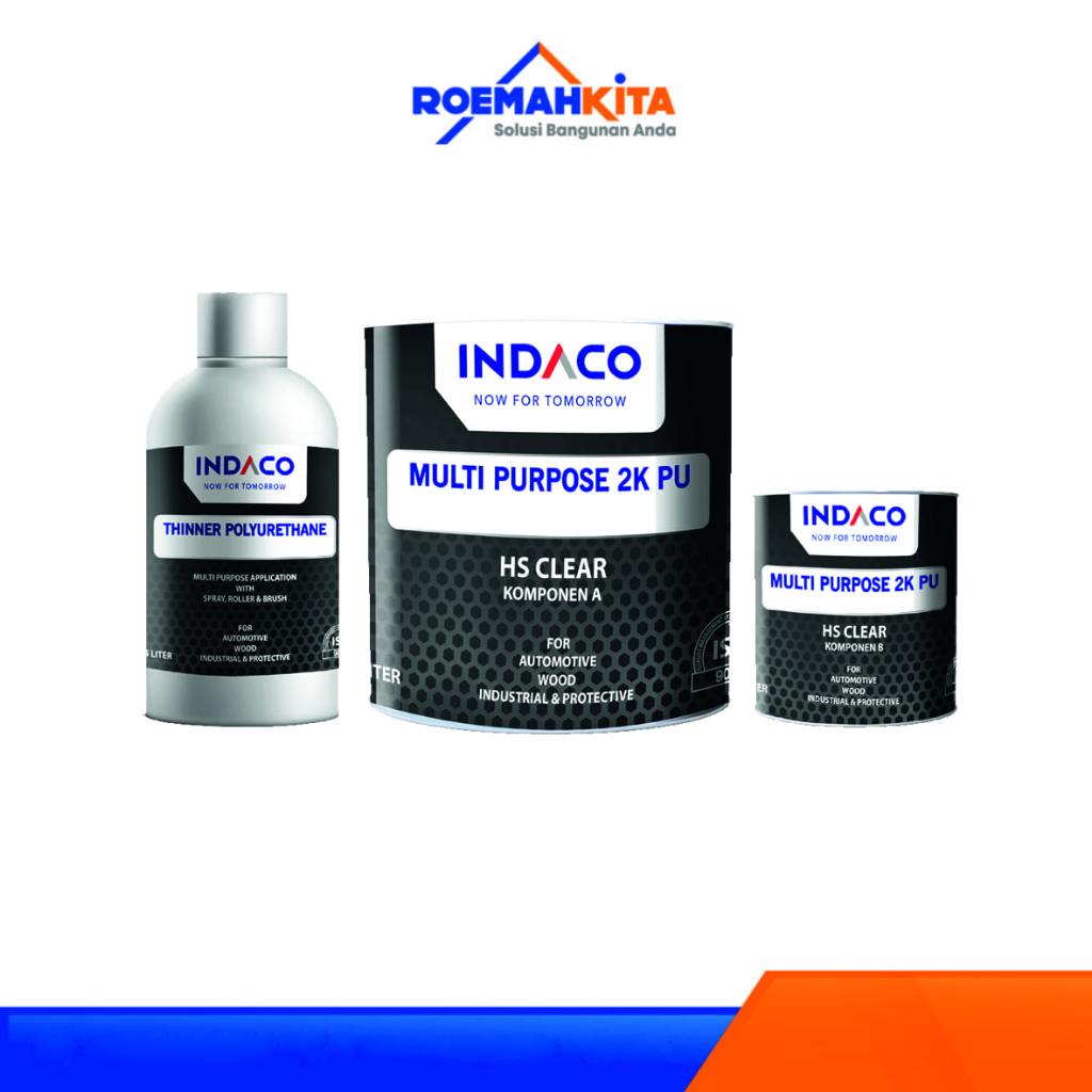 Jual CAT CLEAR GLOSS / PENGKILAP BESI DAN AUTOMOTIF INDACO MULTI ...