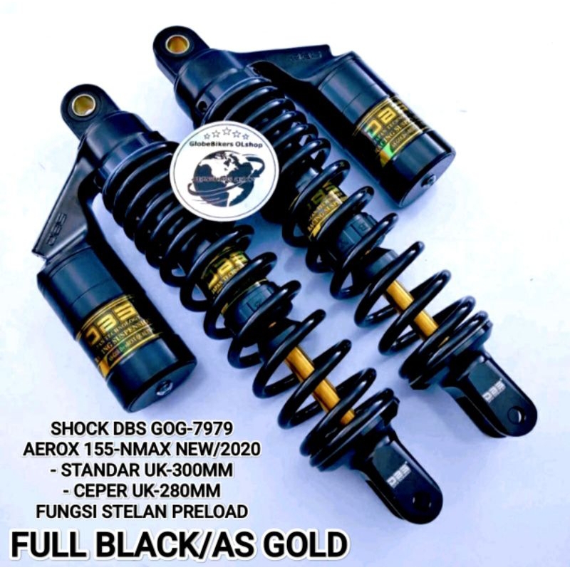 Jual SHOCK DBS GOG SERIES-7979 AEROX 155 - NMAX NEW/2020 UK-280MM & UK ...