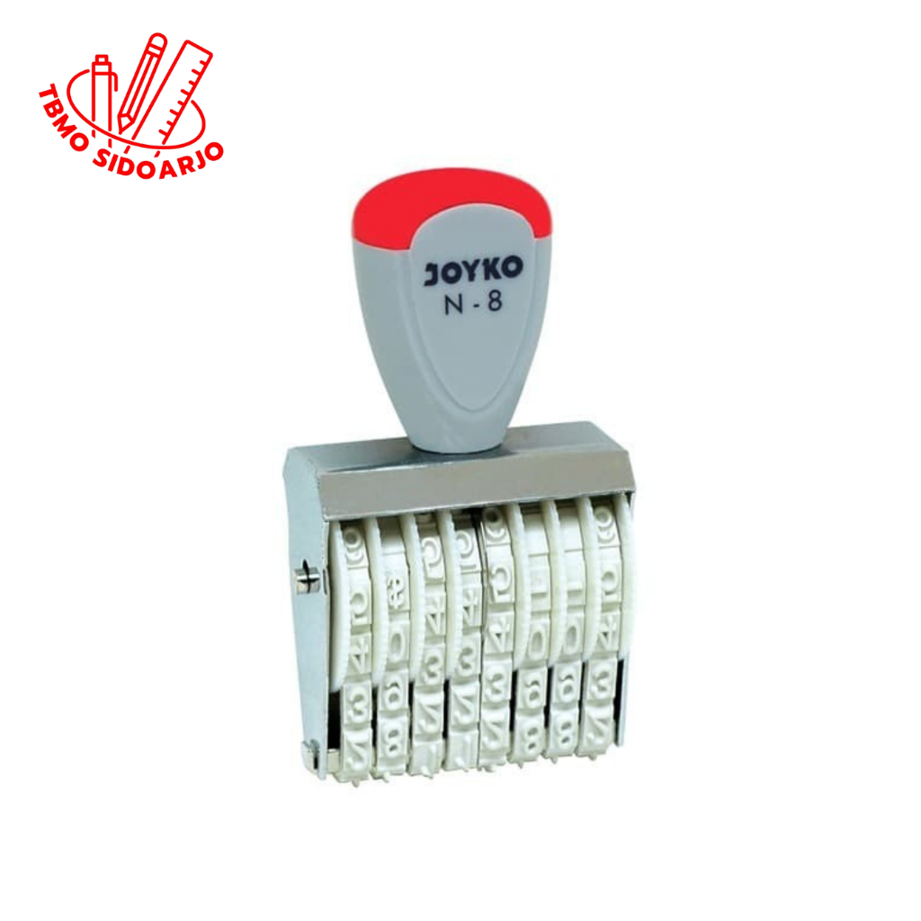 Jual TBMO Number Stamp / Stempel Angka / Nomor Joyko N-8 / 8 Digits ...